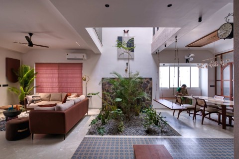 Nokha Village Community Centre by Sanjay Puri Architects